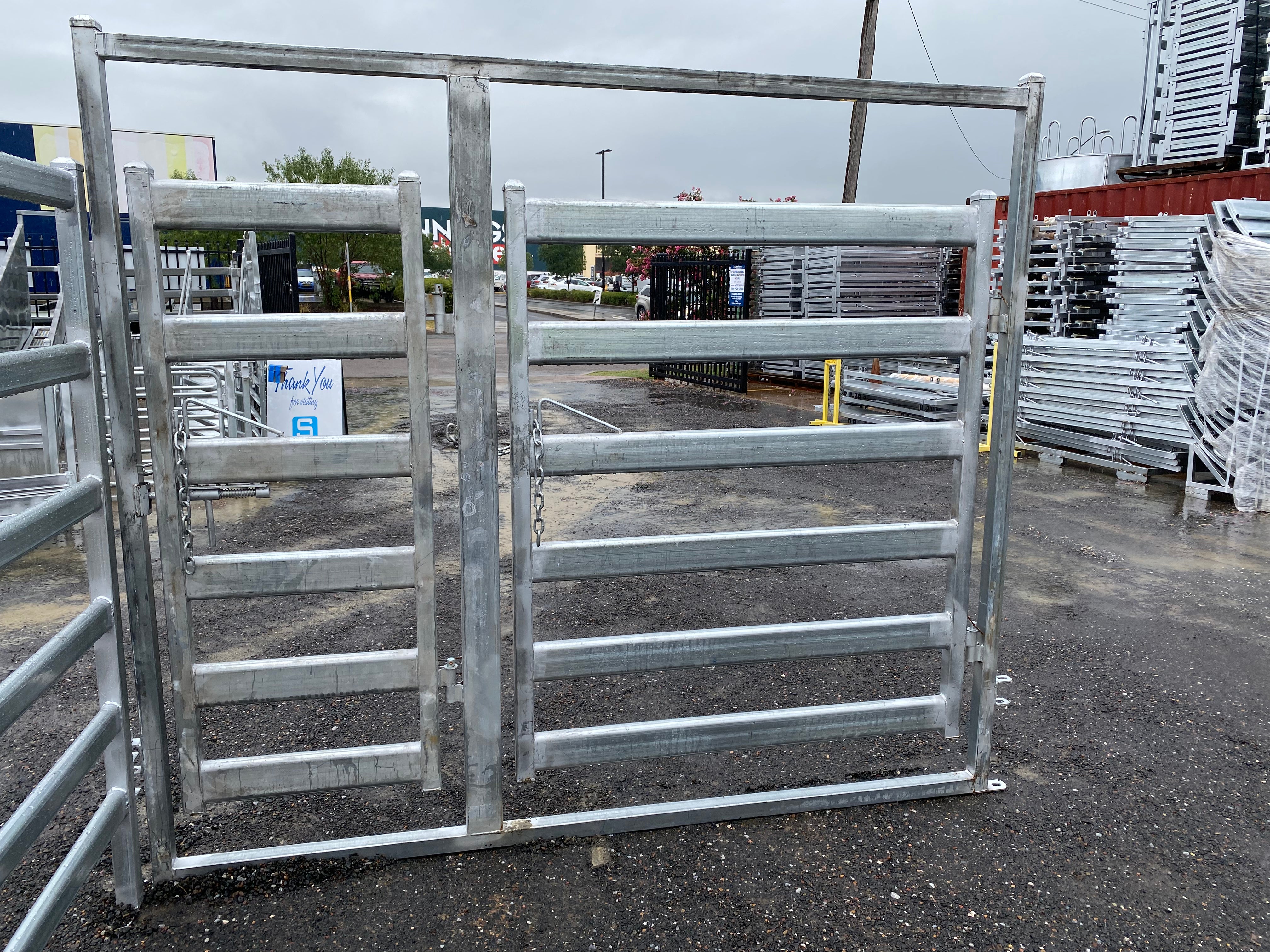 Draft Gate – Steel Save