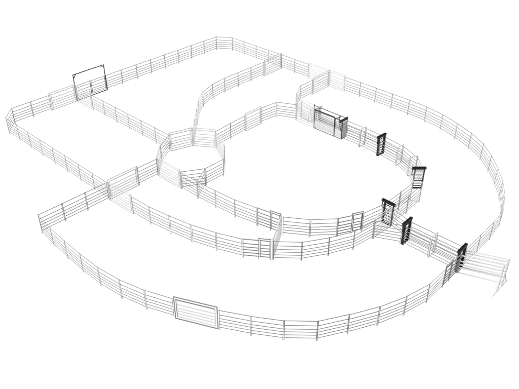 550 Head Cattle Yard – Steel Save