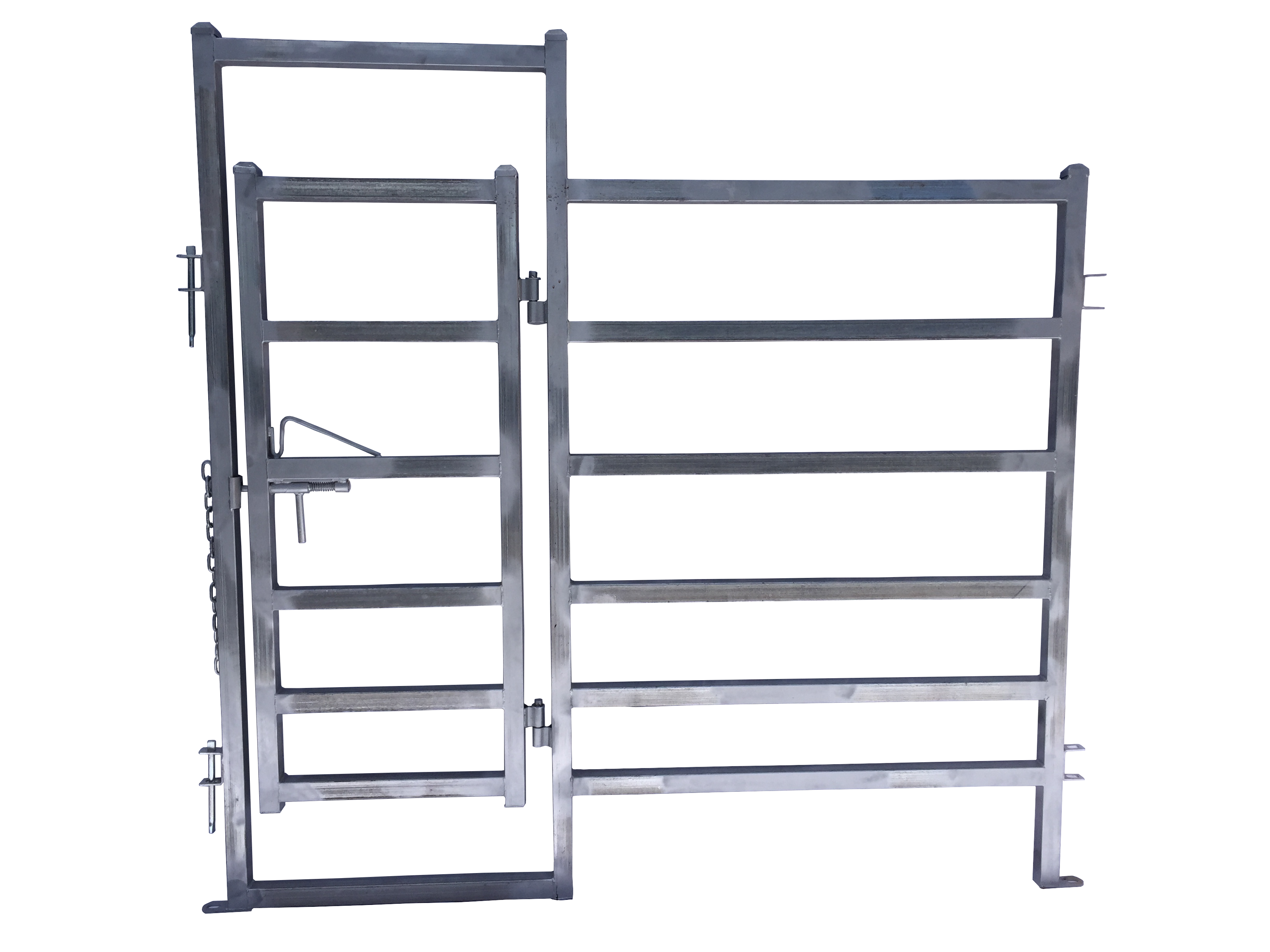 Cattle Yard Man Gate Panel 50x50 – Steel Save